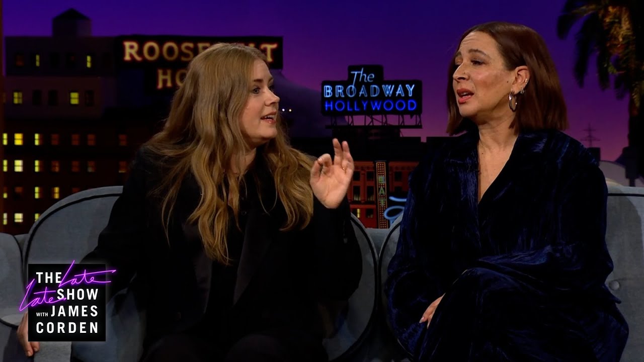 Amy Adams and Maya Rudolph Harmonize Unlikely Phrases - YouTube