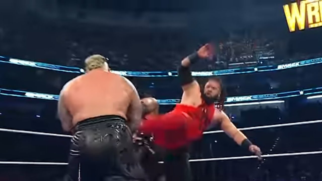 Jacob Fatu Brutally Attacks Superkick Solo Sikoa Taking Him Out!! Smackdown 21st February 2025 ...