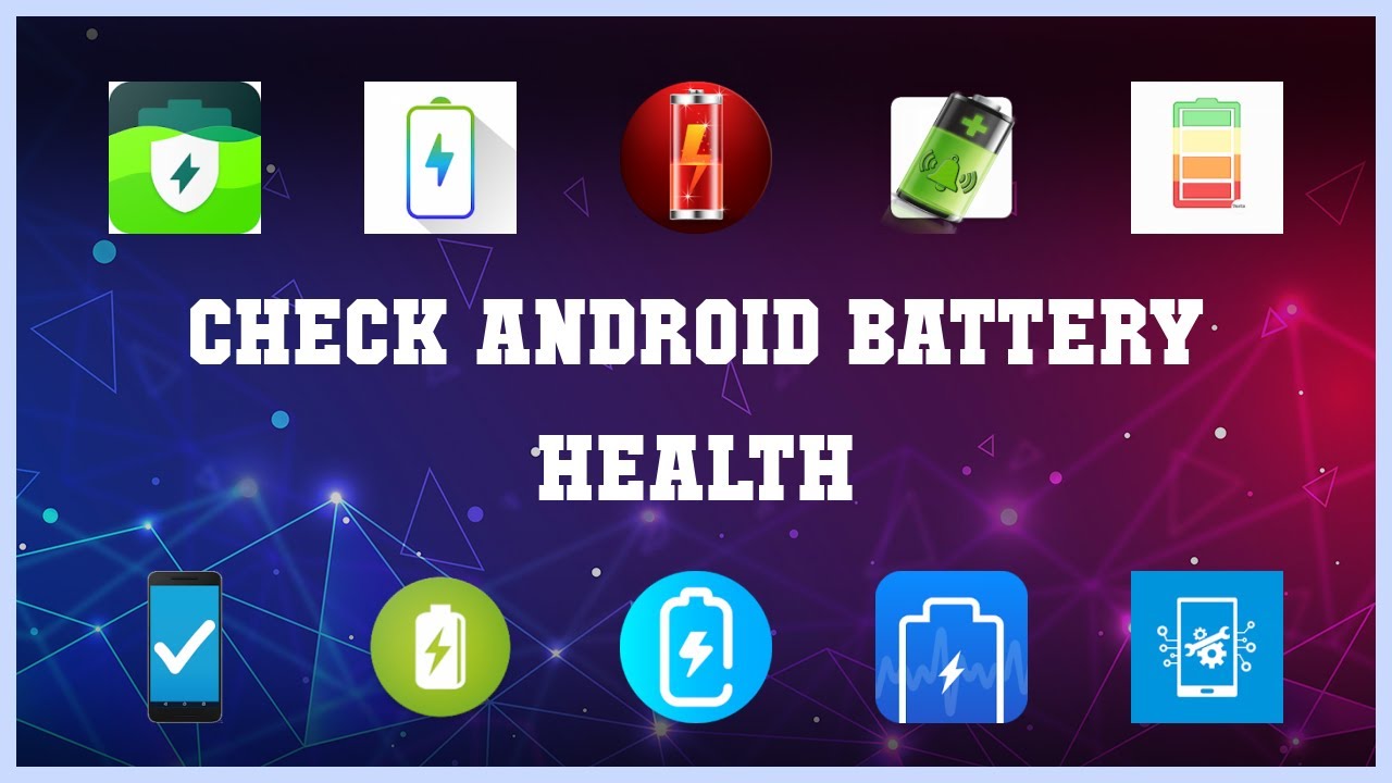 Must have 10 Check Android Battery Health Android Apps - YouTube