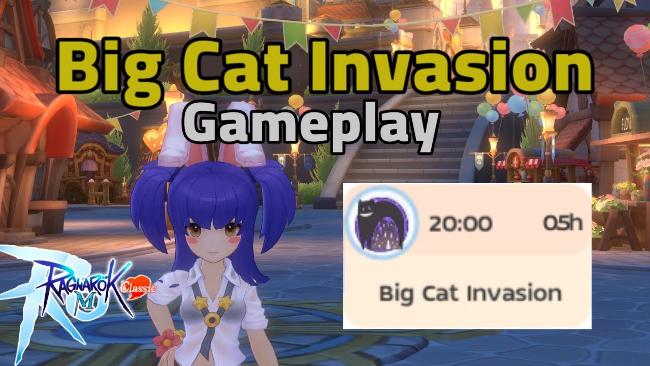 BIG CAT INVASION GAMEPLAY │ Ragnarok M: Classic - YouTube