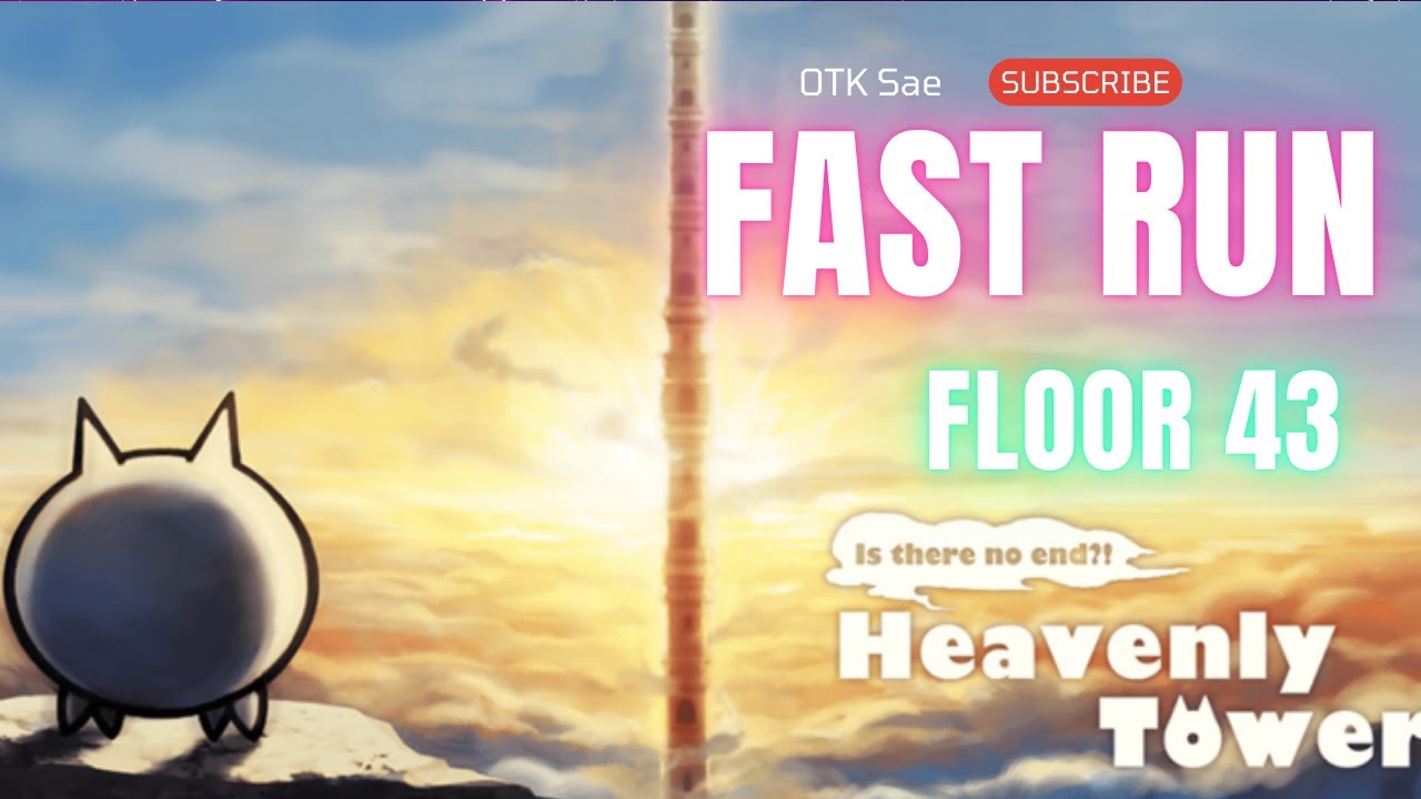 [The Battle Cats] Floor 43 | Infernal Tower | FastRun - YouTube