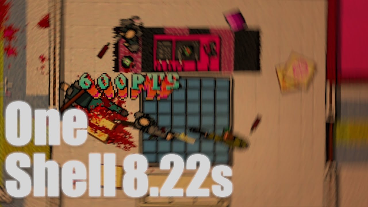 Hotline Miami 2 One Shell 19x Full Combo in 8.22s (Segmented Speedrun, Level Editor) - YouTube