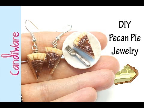 Tutorial: DIY Pecan Pie - FIMO, Polymer Clay - YouTube