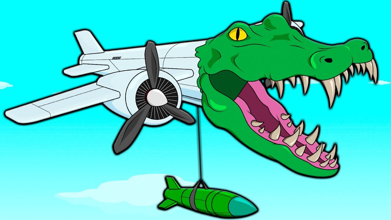 BOMBARDINO CROCODILO ORIGIN STORY! Story of Transformation Cartoon ...