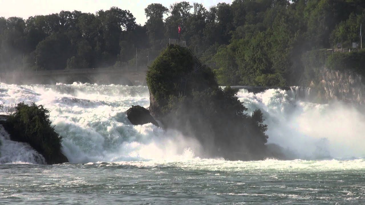 rheinfall 2 part 2 Der Rheinfall-greatest waterfall europe - YouTube