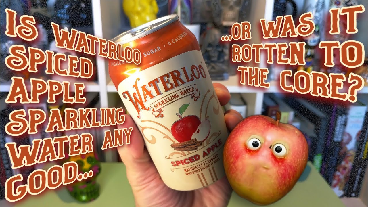 Is It Any Good? | Waterloo Spice Apple Sparkling Water Review - YouTube