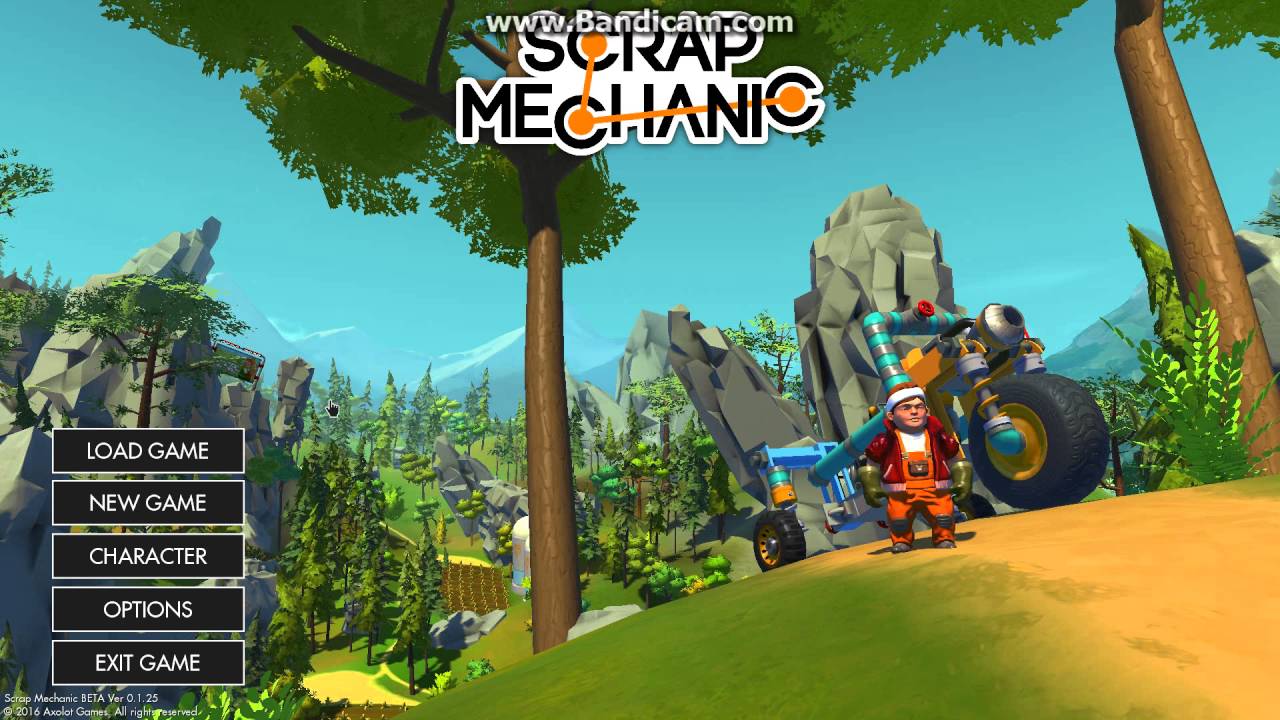 Scrap Mechanic game review - YouTube