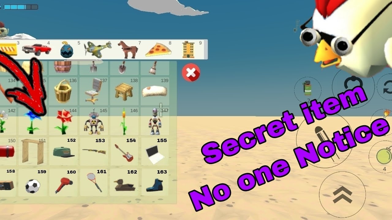 CHICKEN GUN SECRET THAT NO ONE NOTICE ! 🥶#chickengun #chickengunsecret ...