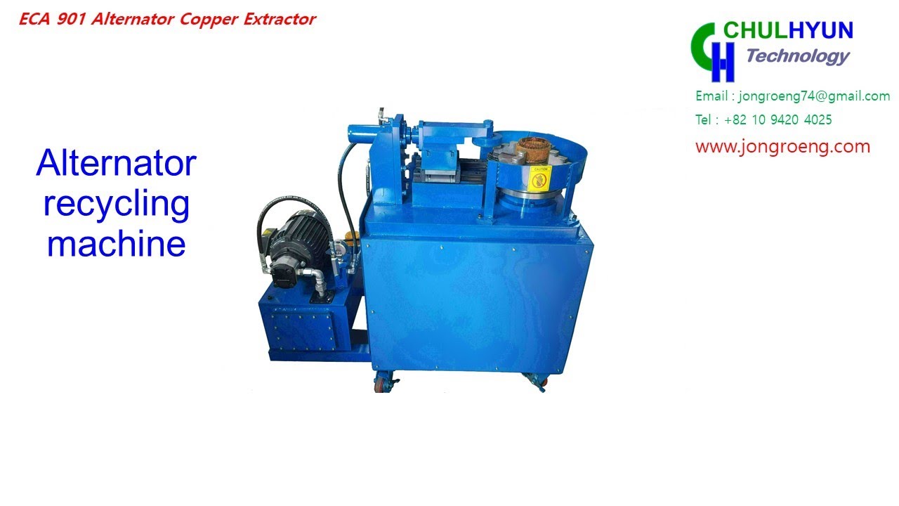 Automotive alternator recycling machine (ECA 901) - Alternator ...