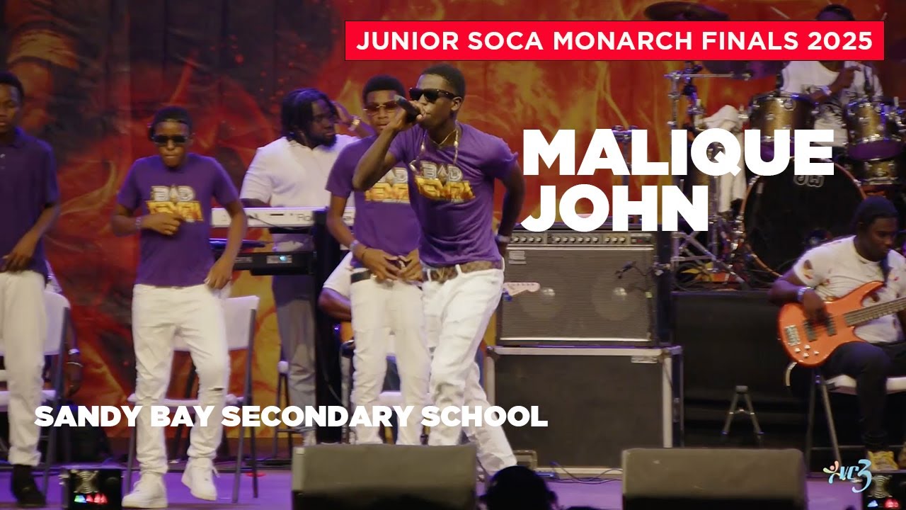 MALIQUE JOHN (SANDY BAY SECONDARY SCHOOL) - BAD TEMPER l JUNIOR SOCA MONARCH FINALS 2025🇻🇨VINCY ...
