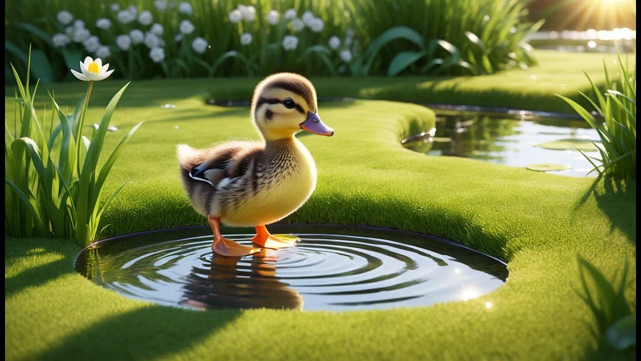 Baby Duck, Quick, Quick, Quick | Fun Duck Song for Kids | Cute Animal ...