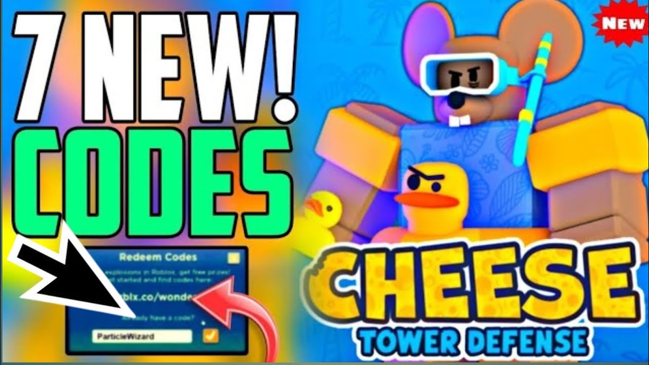 UPD⚡ CHEESE TD CODES JULY 2024 | ROBLOX CODES JULY 2024 - YouTube
