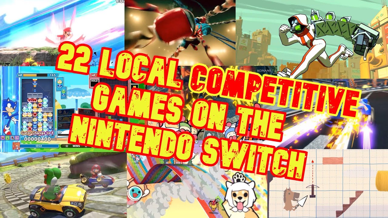 22 Local Competitive Games on the Nintendo Switch - YouTube