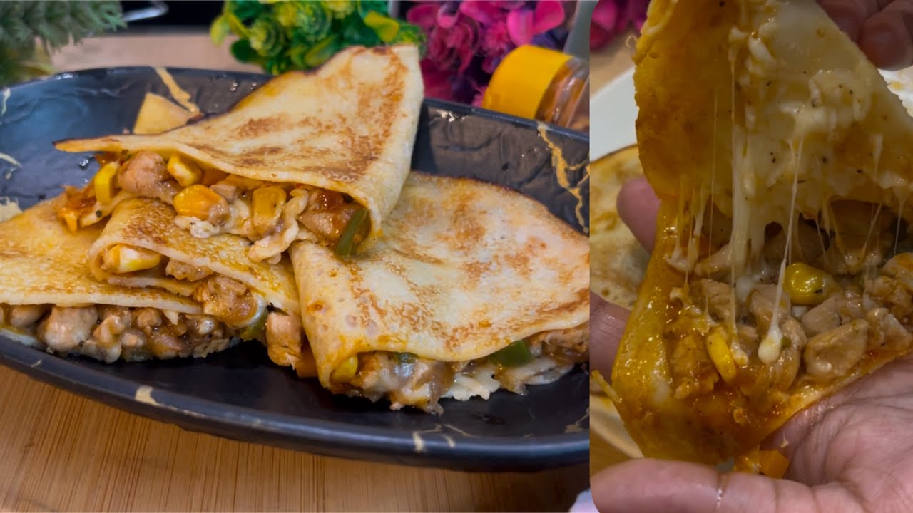 Pizza crepes recipe | Pizza paratha recipe | Ramadan easy recipe ...