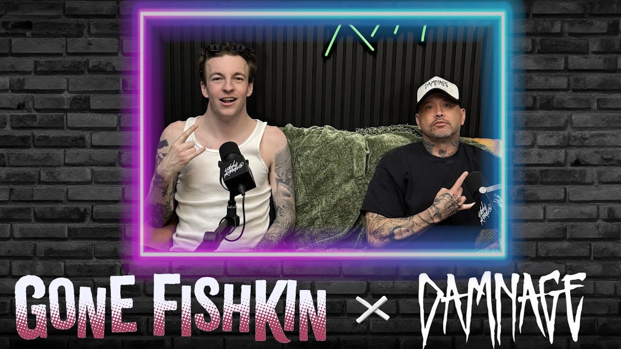 DAMNAGE'S Approach on Making Music | Gone Fishkin - YouTube