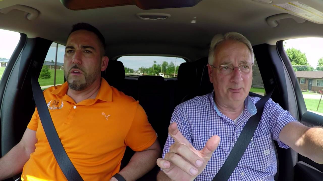 Steve VanGorder and David Kirsch, mayor of Eaton, tour the hot spots of ...