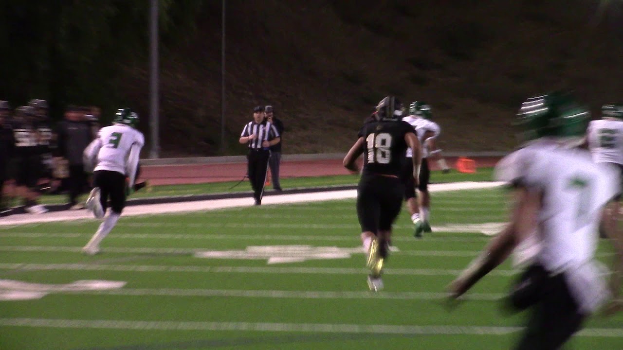 2019 WR Taj Davis long TD reception 2018 - YouTube