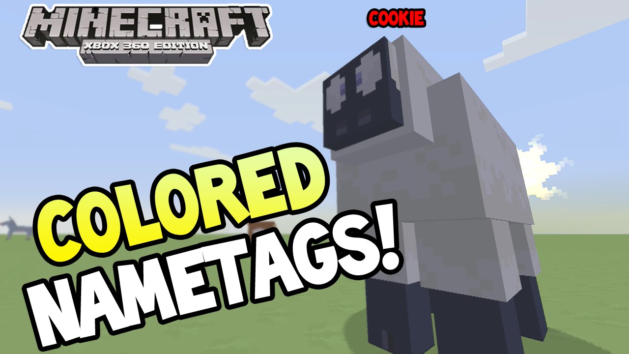 Minecraft (XboxOne/PS4) - TU19 UPDATE! - COLORED NAMETAGS - EASY ...