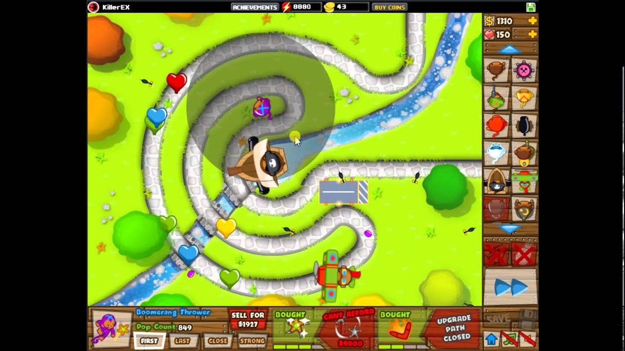 BTD 5 Special Mission: Full House NLL - YouTube