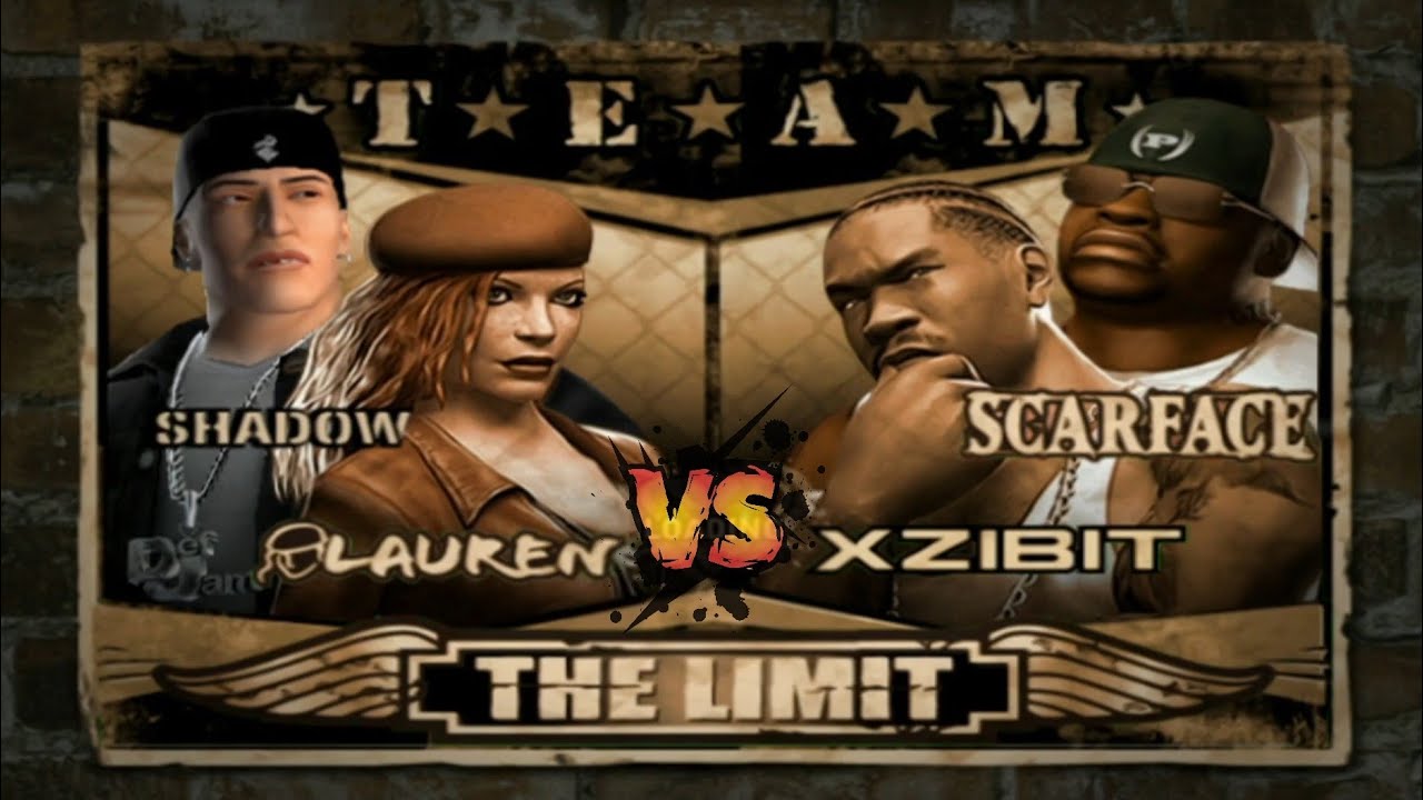 Def Jam Fight For NY | SHADOW & LAUREN vs XZIBIT & SCARFACE | 3 Matches ...