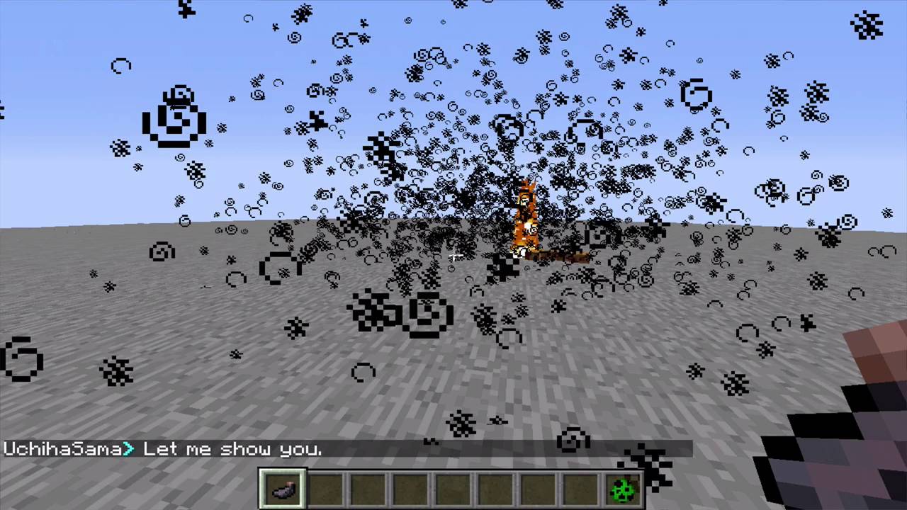 Minecraft MagicSpells — Amaterasu Jutsu —【Jutsu Showcase】 - YouTube