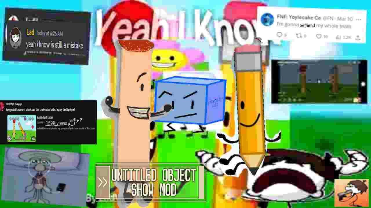 Yeah I Know (YC Mix) [+FLP] - FNF: Untitled Object Show Mod Soundtrack ...