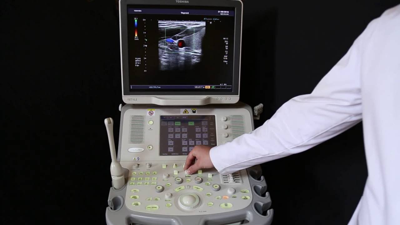 Changing the colour Doppler scale - YouTube