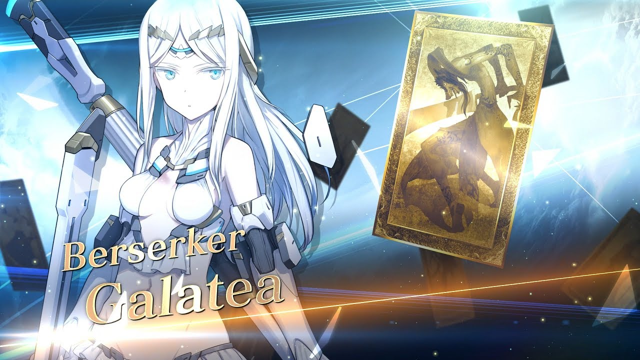 Fate/Grand Order - Galatea Servant Introduction - YouTube