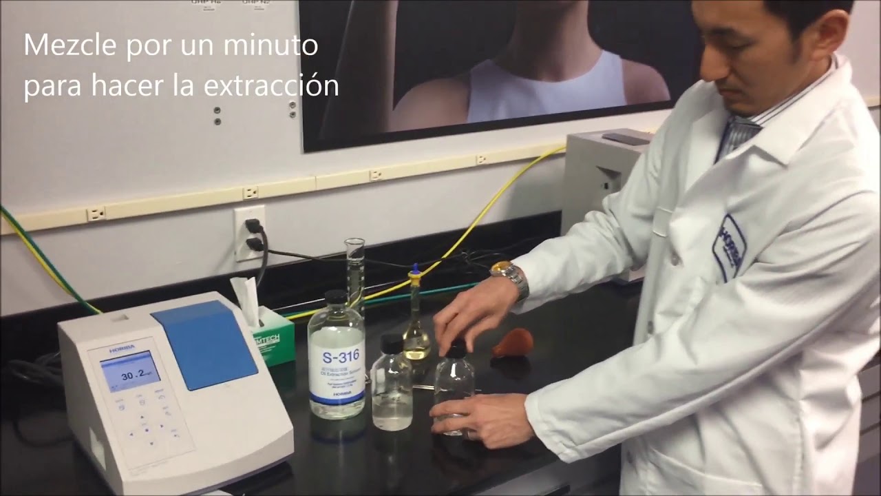 Analizador de aceite en agua Horiba OCMA 550 - YouTube
