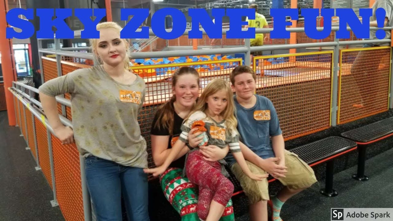 sky zone fun!!! - YouTube