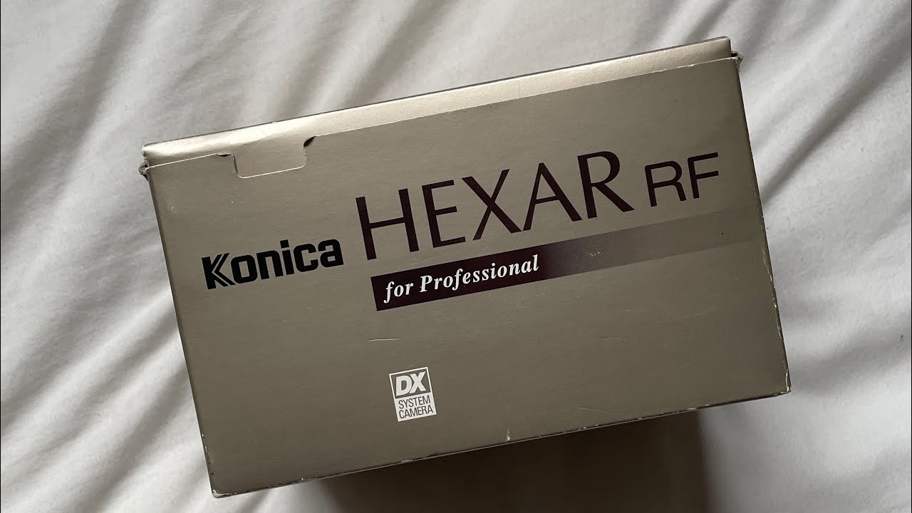 my konica hexar rf died - YouTube