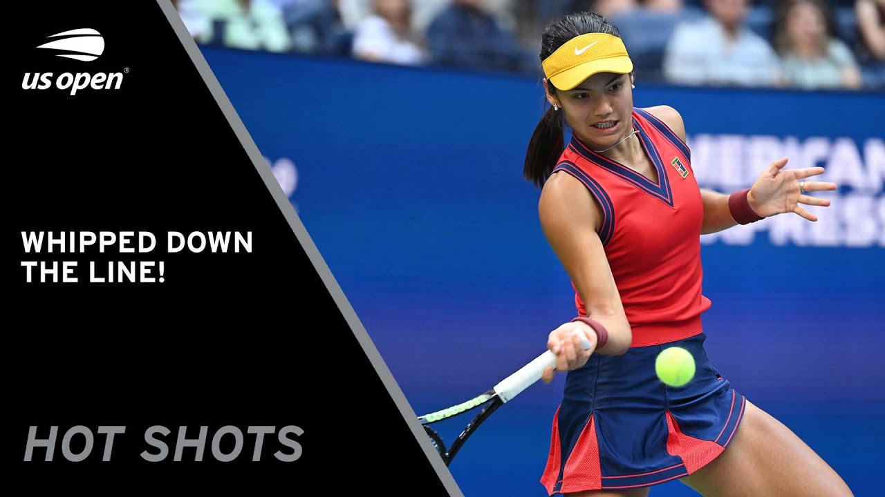 Emma Raducanu Wins The Opening Set In Style | 2021 US Open - YouTube