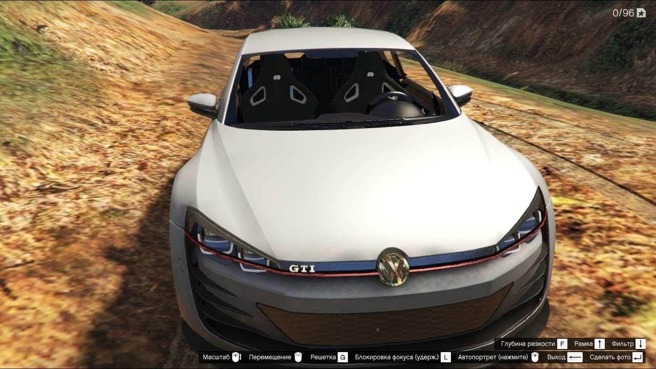 GTA 5 Volkswagen Golf Mk7 GTI Vision Design гта 5 авто машина car #авто ...