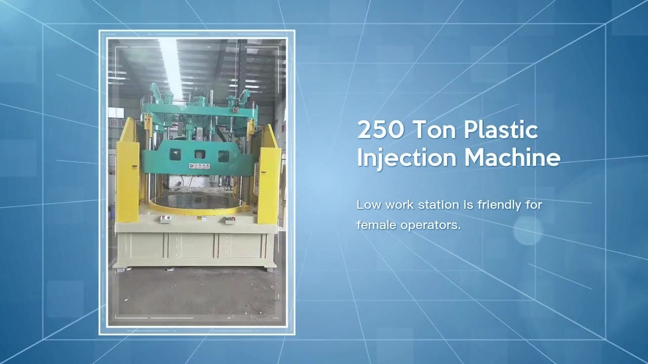 250 Ton Plastic Injection Machine for spring on Vehicle Seat - YouTube