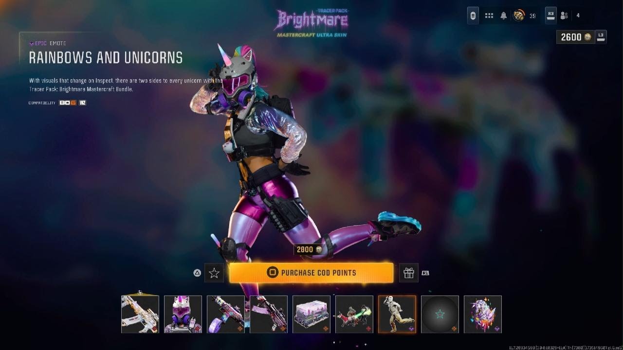 Rainbows and Unicorns - Emote in Warzone & BO6 - YouTube