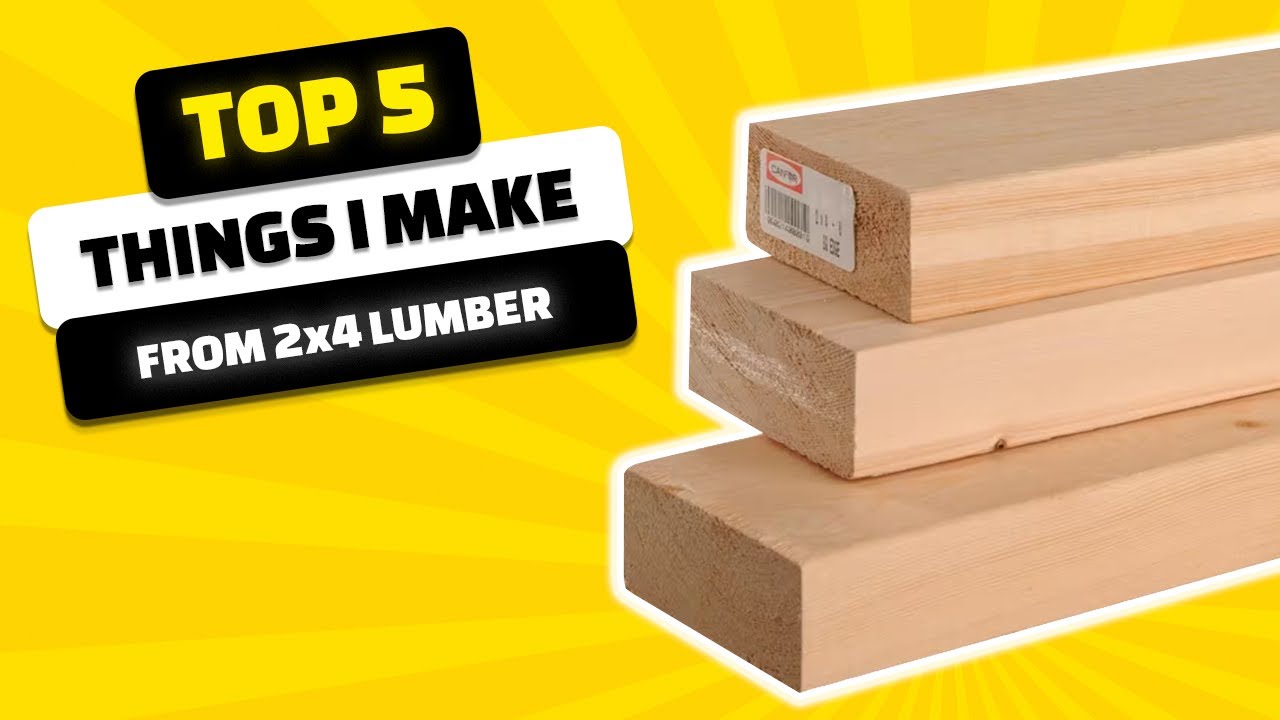 What To Make From 2x4 Lumber YouTube What To Make From 2x4 Lumber YouTube