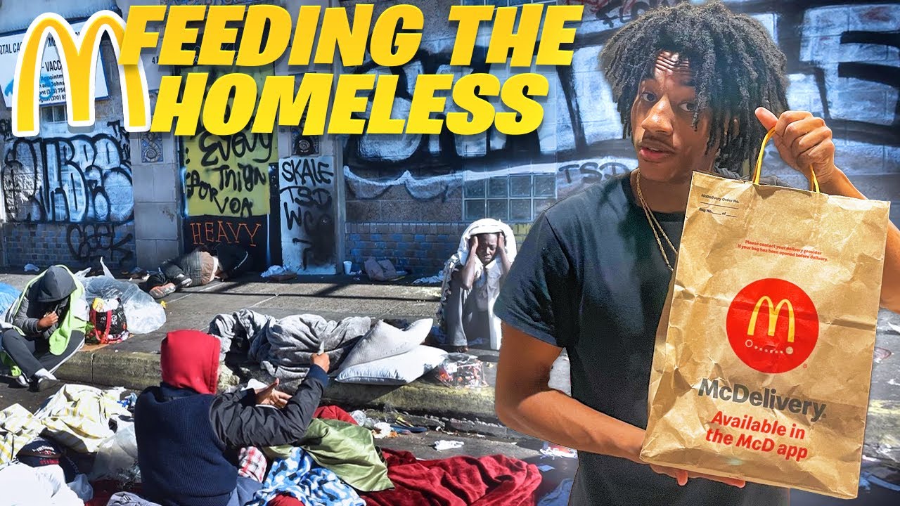 FEEDING THE HOMELESS ON THANKSGIVING *Gets Emotional* - YouTube