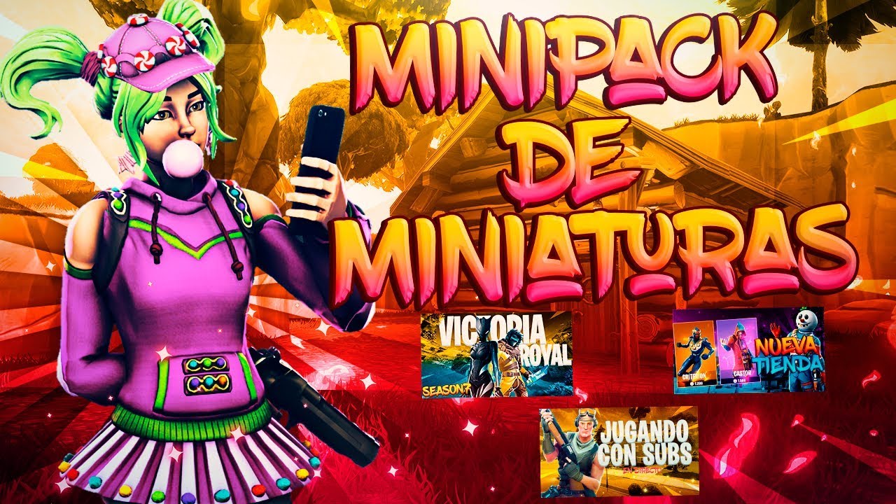 El Mejor MiniPack De Miniaturas De Fortnite Battle Royal - YouTube