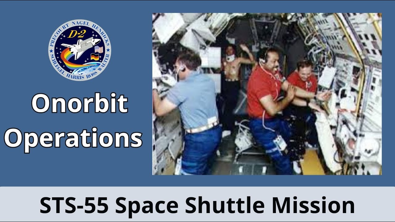 Space Shuttle Mission STS-55 Onorbit Operations - YouTube