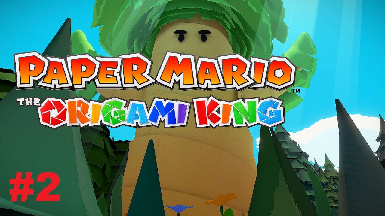 Paper Mario The Origami King - Gameplay Walkthrough Part 2 Whispering ...