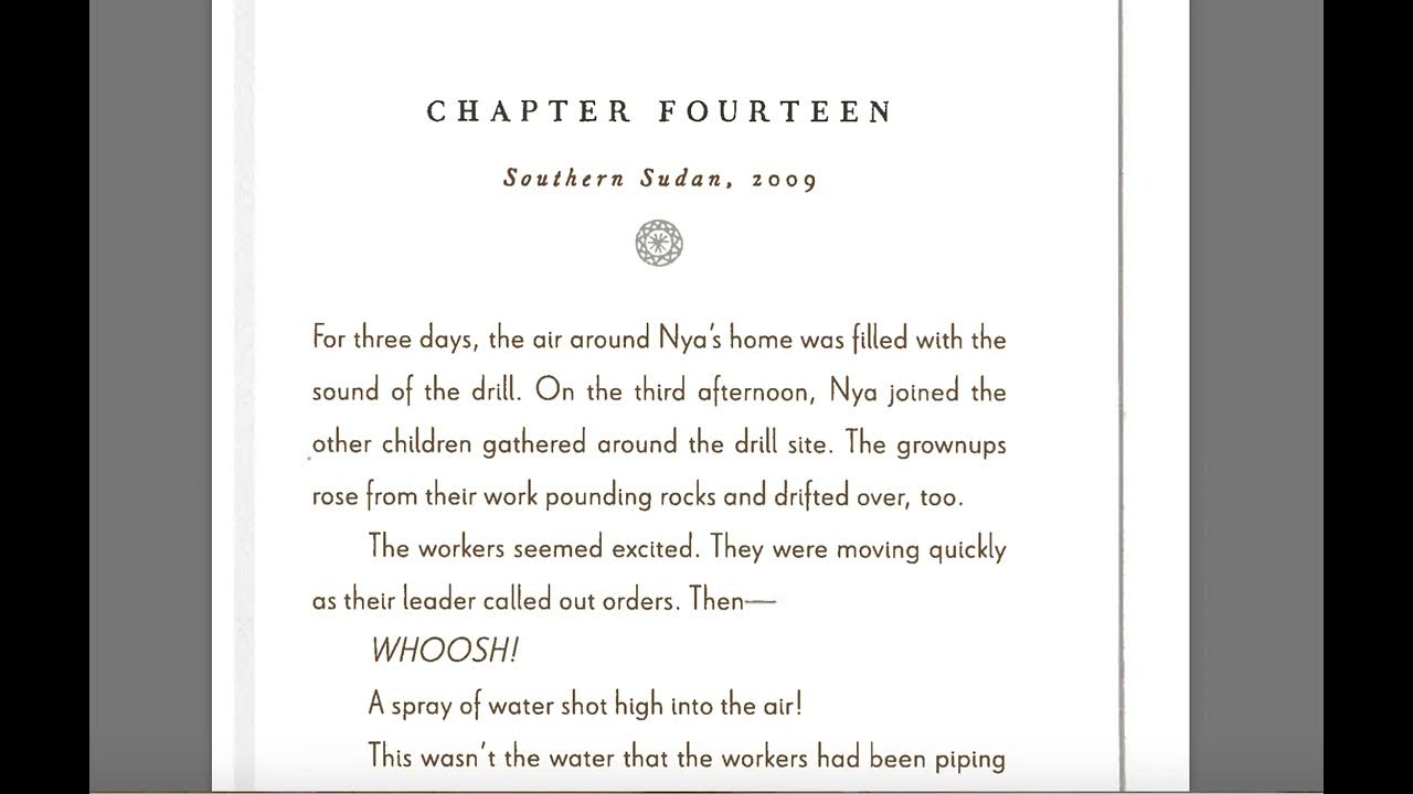 A Long Walk to Water: Chapters 13 and 14 Audio - YouTube