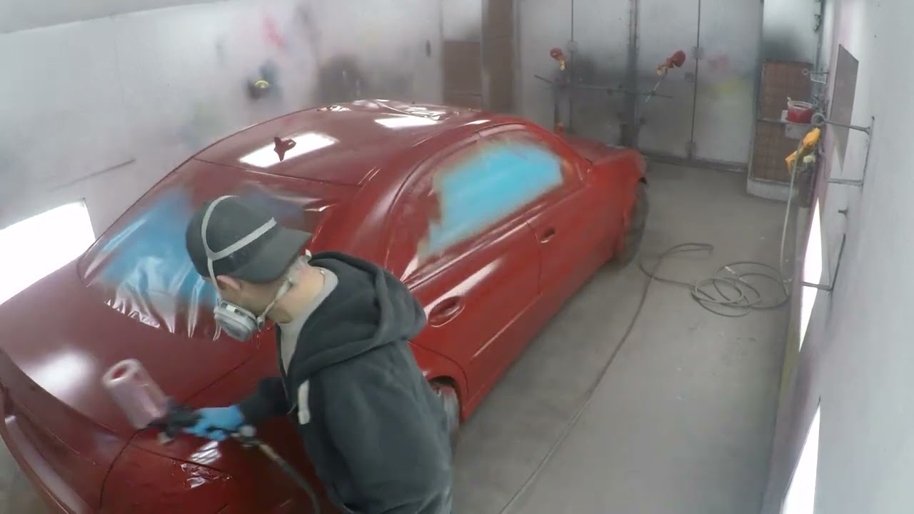 Pull Me Over Red Paint On A Mecedes - YouTube