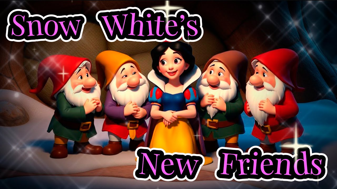 Snow White’s New Friends | English | @wonderjoyland #snowwhite #dwarfs ...