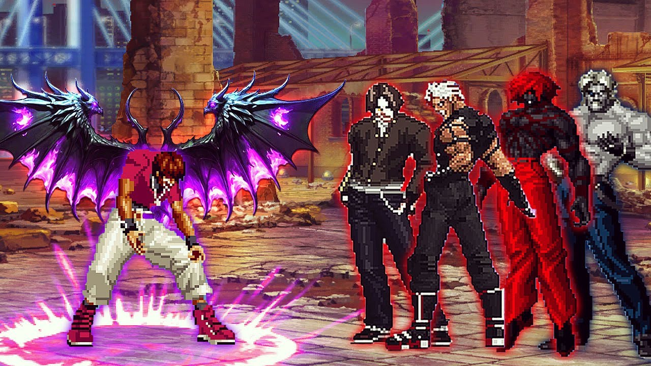 [KOF Mugen] Chris TT Vs Super Fighters Team - YouTube