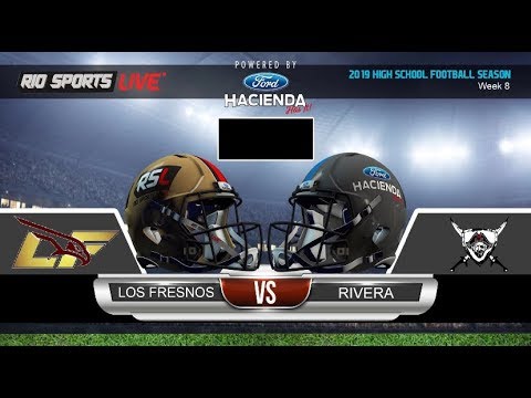 Los Fresnos vs Brownsville Rivera Football Week 8 2019 - YouTube
