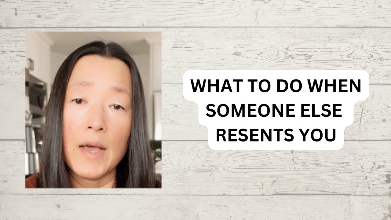 What to Do When Someone Else Resents You #resentment #reconciliation ...