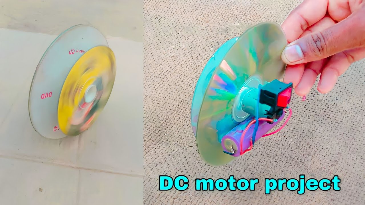 how to make dc motor and dvd casset new idea / DC motor project for ...