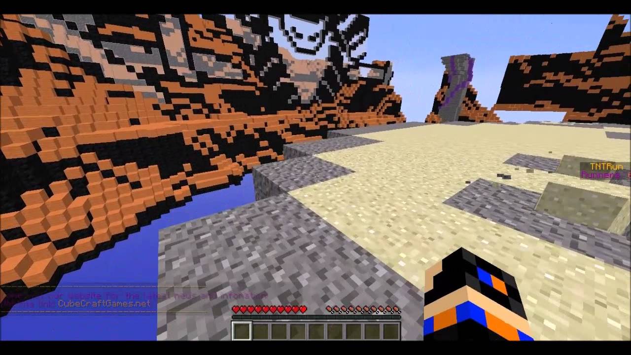 Minecraft Minigame TNT Run #1 - YouTube