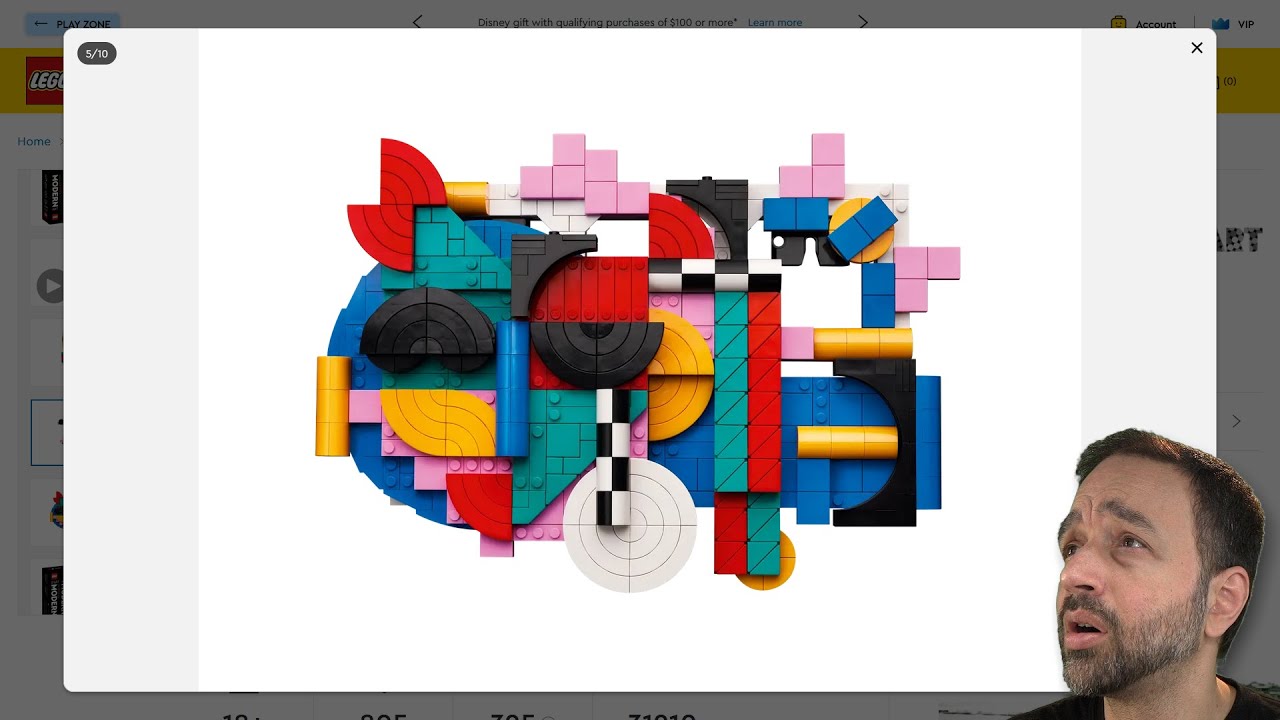 "Modern Art:" The official LEGO set, revealed! Thoughts? - YouTube
