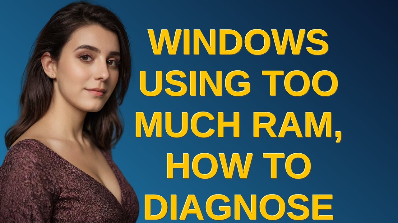 Windows using too much RAM, how to diagnose resource hog - YouTube